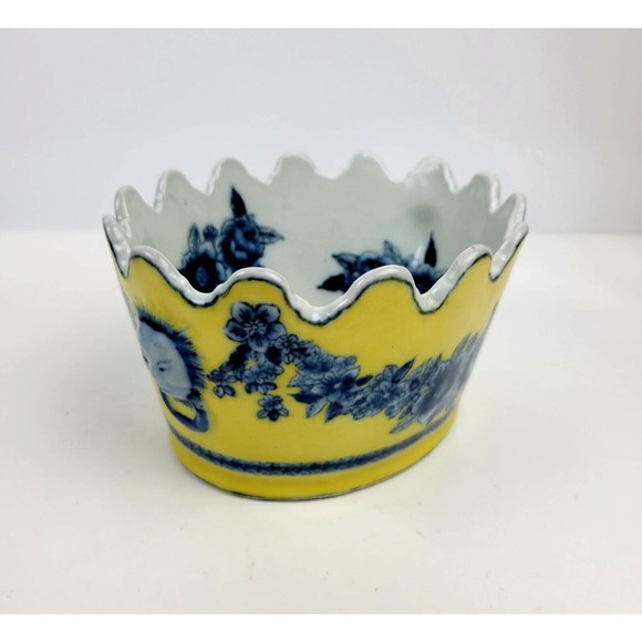 Accents | Vintage Juwc United Wilson Chinese Porcelain Monteith Bowl ...